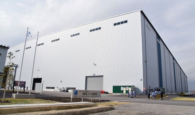 国内初モノパイル工場 笠岡に完成 JFEエンジ 洋上風力の土台製造：山陽新聞デジタル｜さんデジ