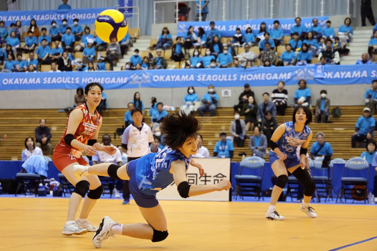 シーガルズ 昨季女王に屈す ホームで大阪Mに1―3 今季初勝利ならず7連敗：山陽新聞デジタル｜さんデジ